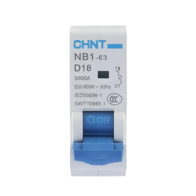 CHINT NB1-63 3P D40 6kA(R) Miniature Circuit Breaker