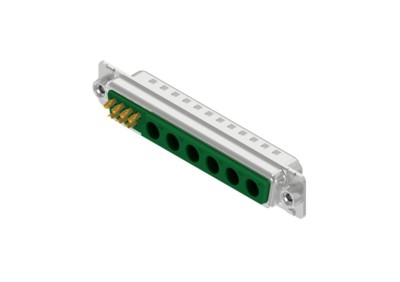 D-SUB Combination Standard • 7W2 [○•••••○] • Socket • Solder cup • Threaded Insert • UNC 4-40