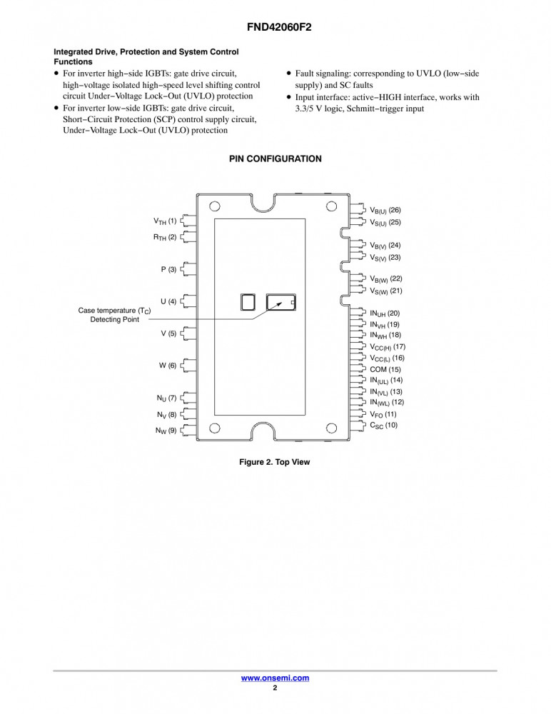 FND42060F2 datasheet preview, page 2