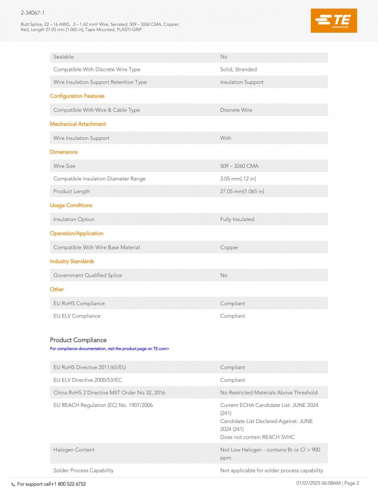 2-34067-1 technical document page 2