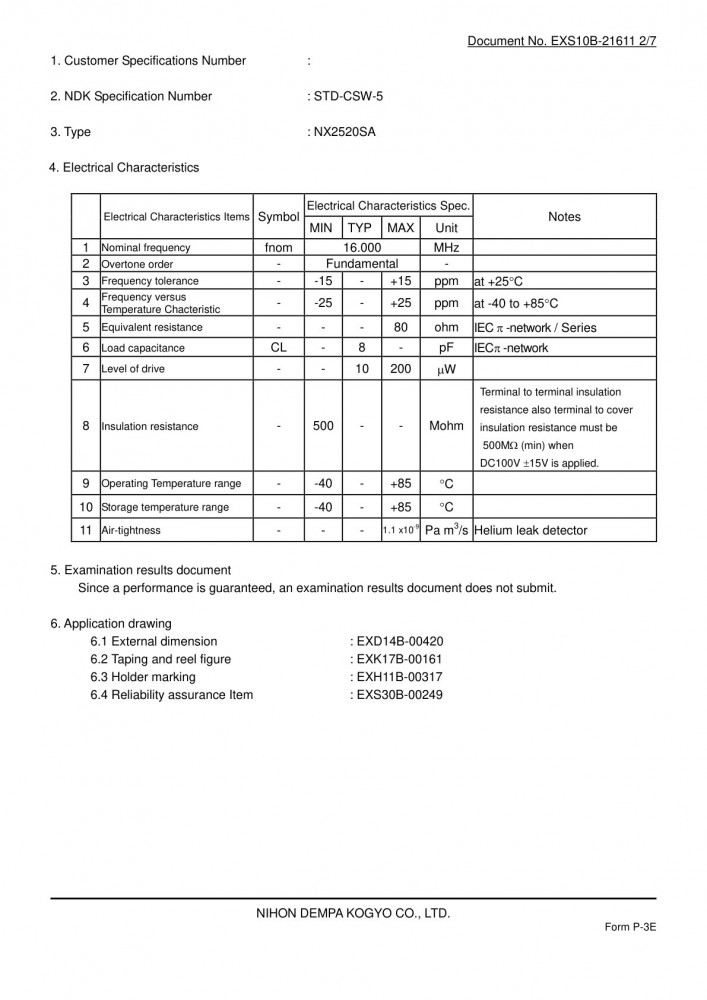 NDK specification page 2