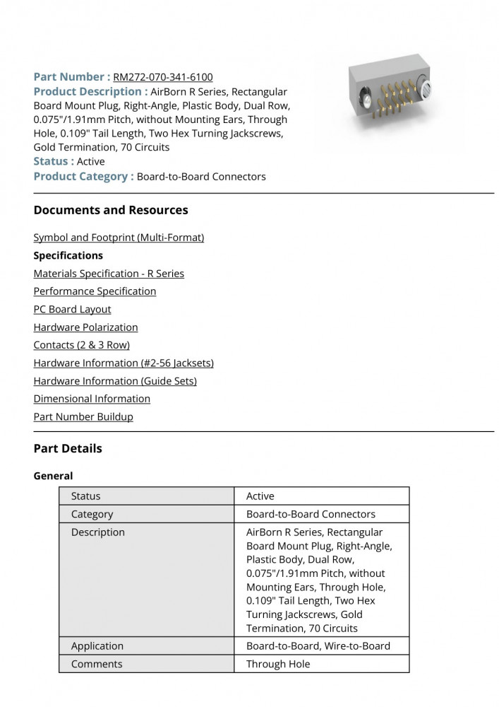 RM272-070-341-6100 technical document image 1