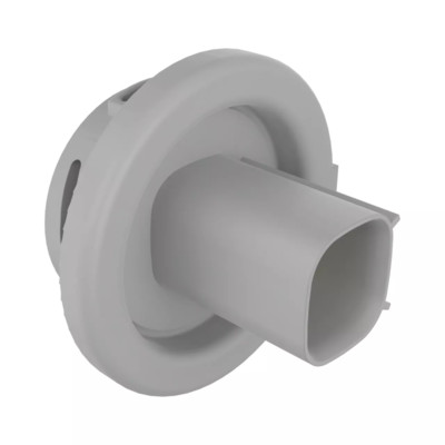 MX150 Male Connector Assembly, Bulkhead Twist-Lock, Mat-Sealed Compatible, Dual Row, 6 Circuits, Keying Option D, Stone Gray for sale