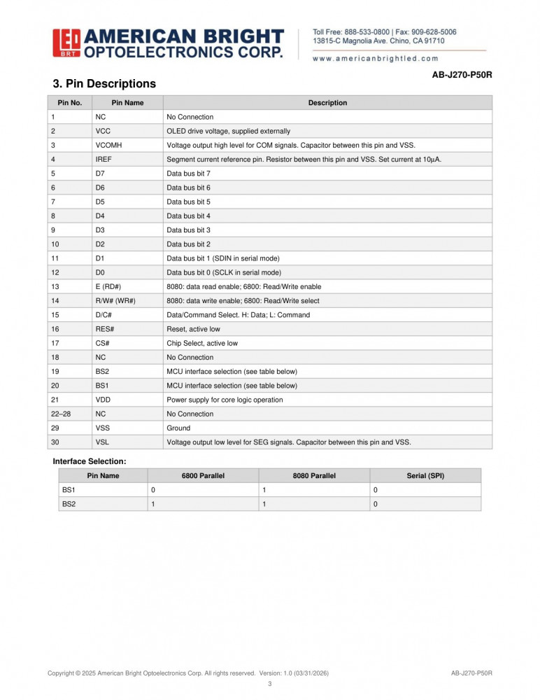 AB-J270-P50R document page 3