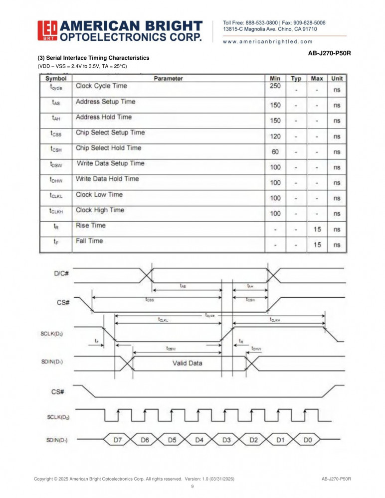 AB-J270-P50R document page 9