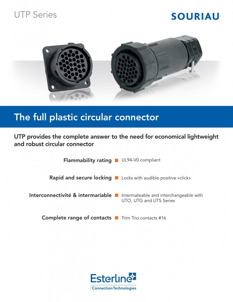 EATON UTP24DCG technical document page 1