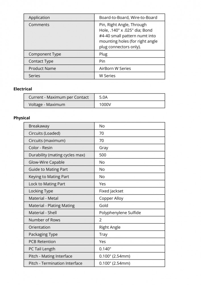 WTB70PR9J548 technical document image, page 2