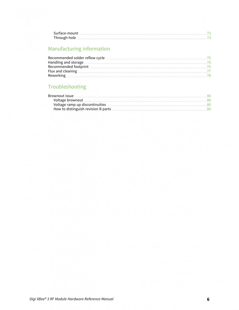 Digi XBee 3 reference manual page 6