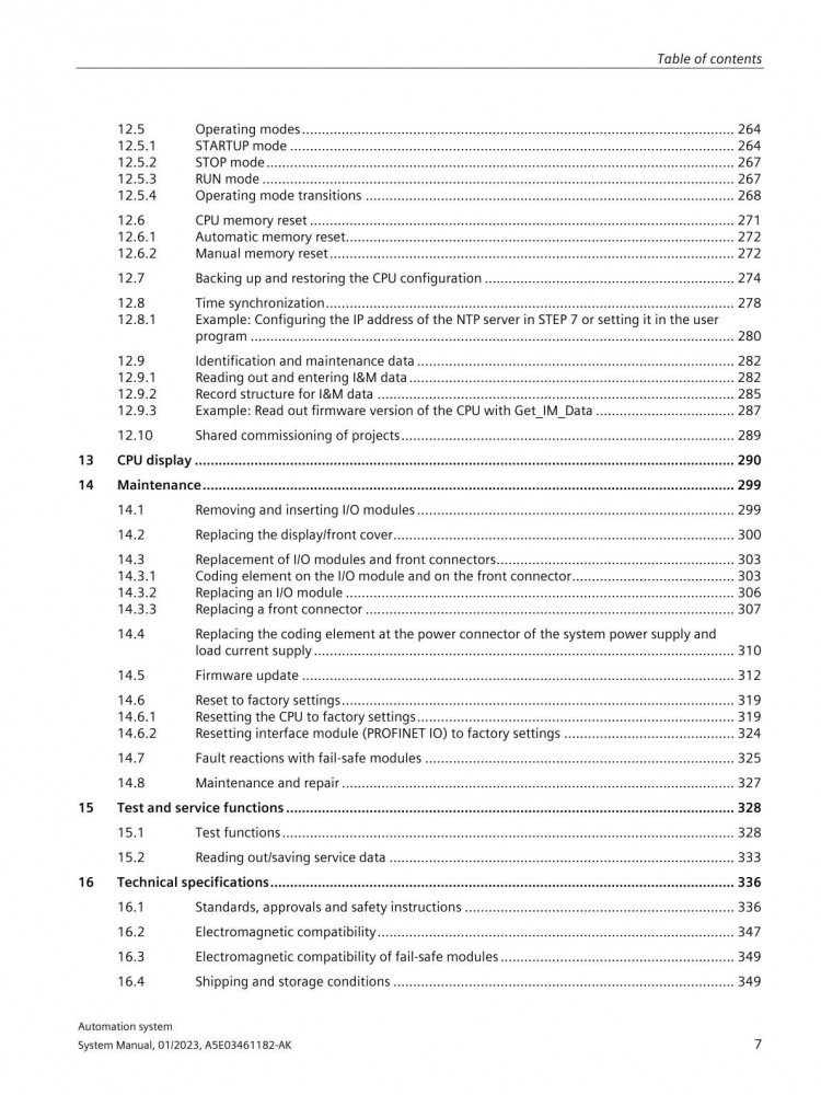 Siemens system manual page 8