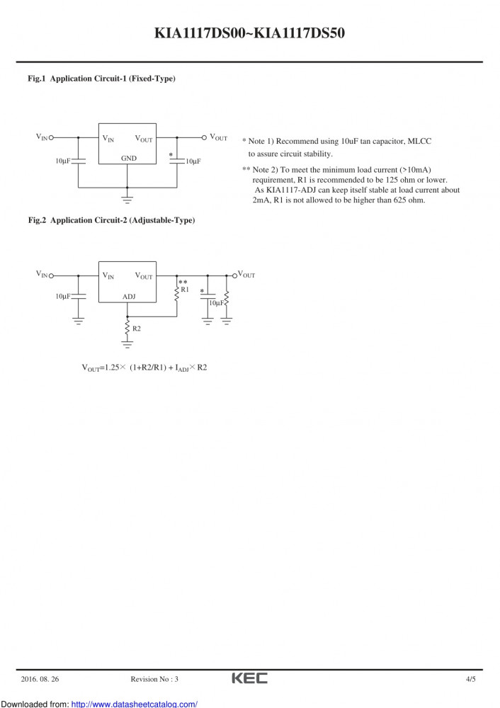 KIA1117DS18 datasheet page 4