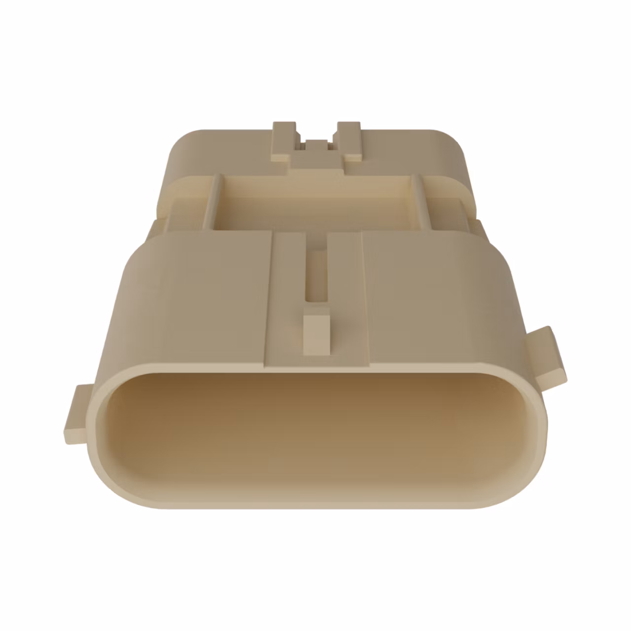Squba Sealed Plug Assembly with Clipslot, 1.80mm Pitch, Single Row, 10 Circuits, Natural for sale