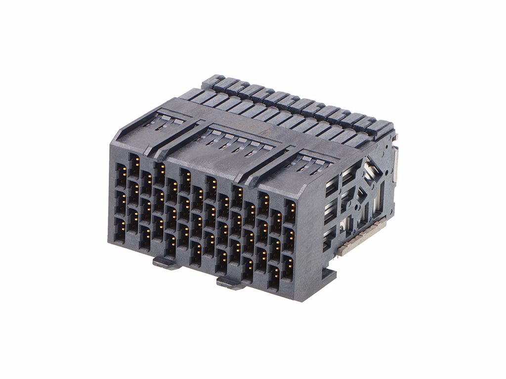 Impulse 90 Ohm 3-Pair Orthogonal Daughtercard, 2.00mm Pitch, Unguided, 14 Columns, 42 Differential Pair for sale