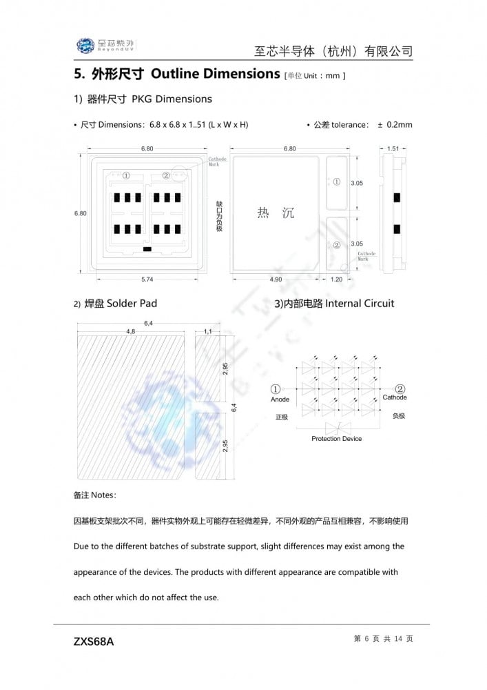 ZXS68A datasheet page 7