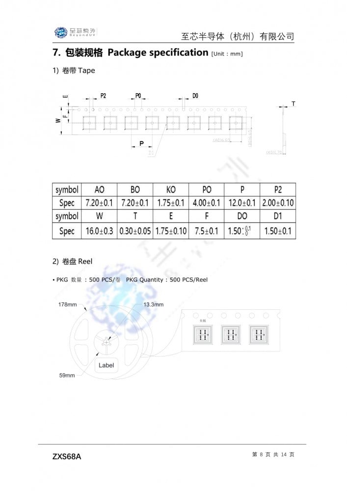 ZXS68A datasheet page 9