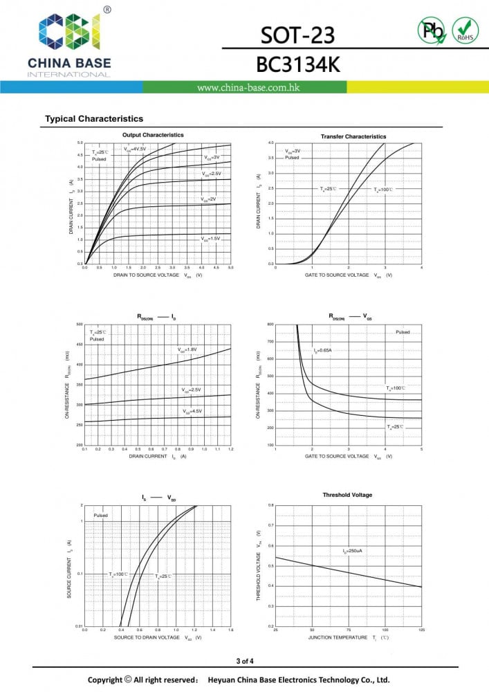 BC3134K datasheet page 3