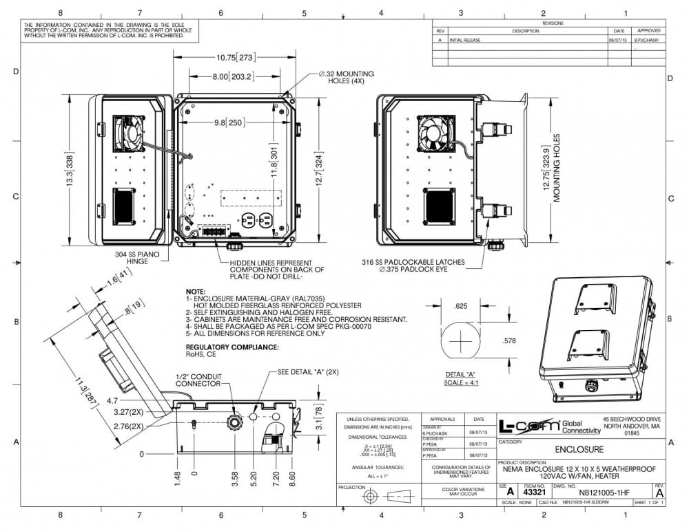 NB121005-1HF technical document preview