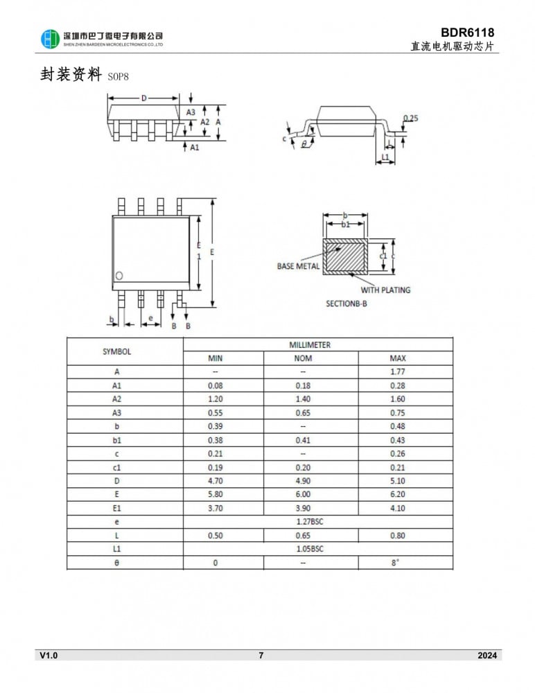 BDR6118 datasheet page 7