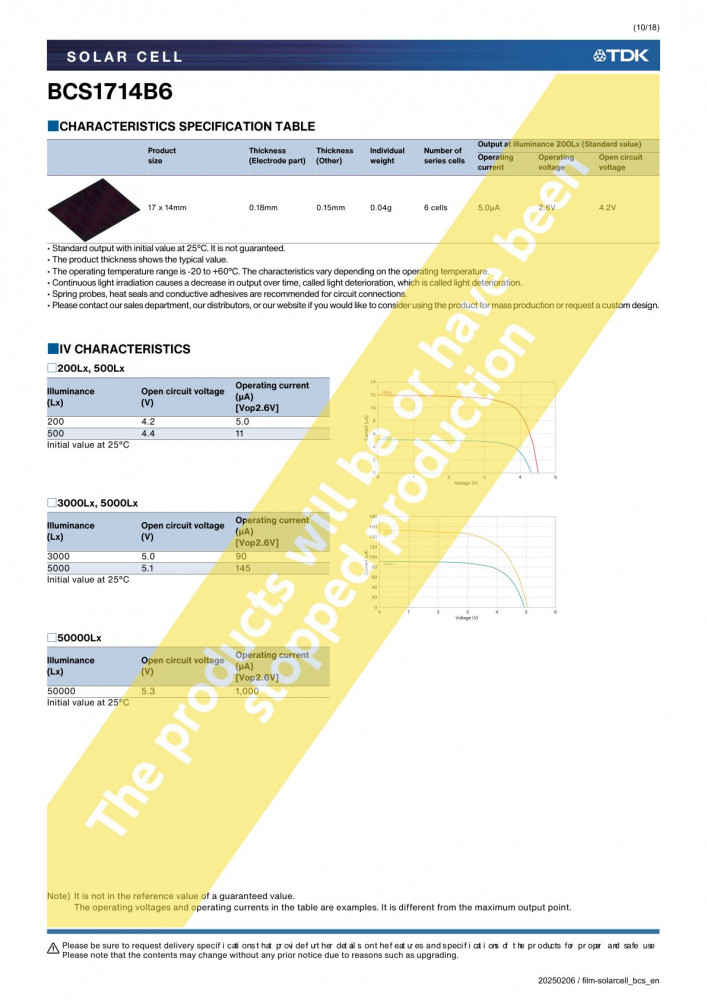 BCS4430B6 technical document page 10