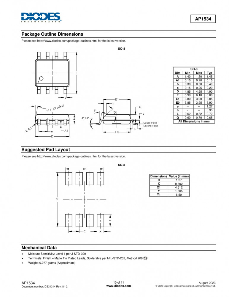 AP1534SG-13 datasheet page 10