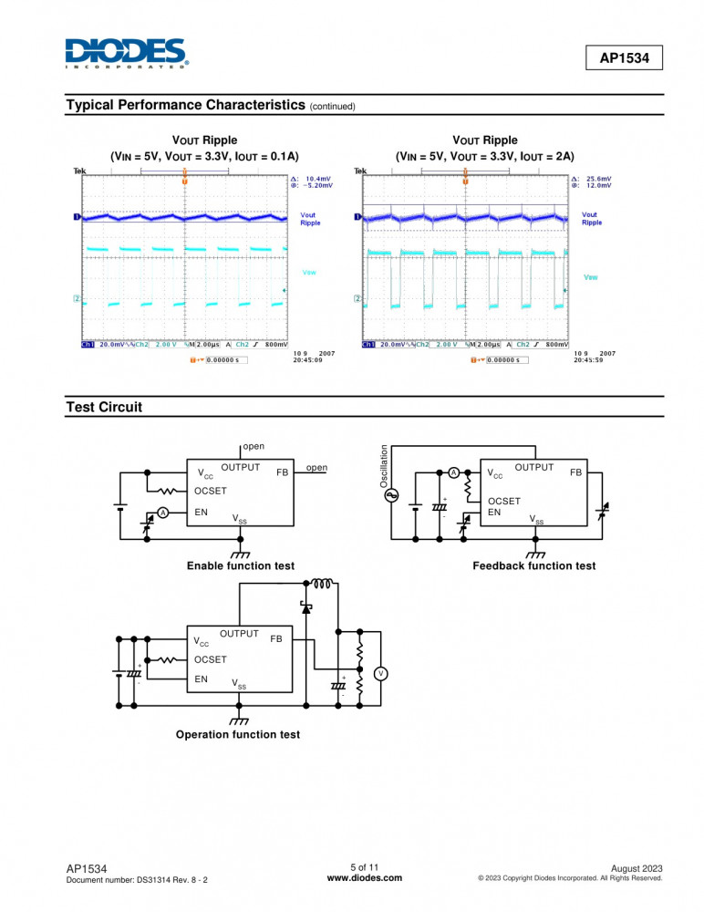 AP1534SG-13 datasheet page 5