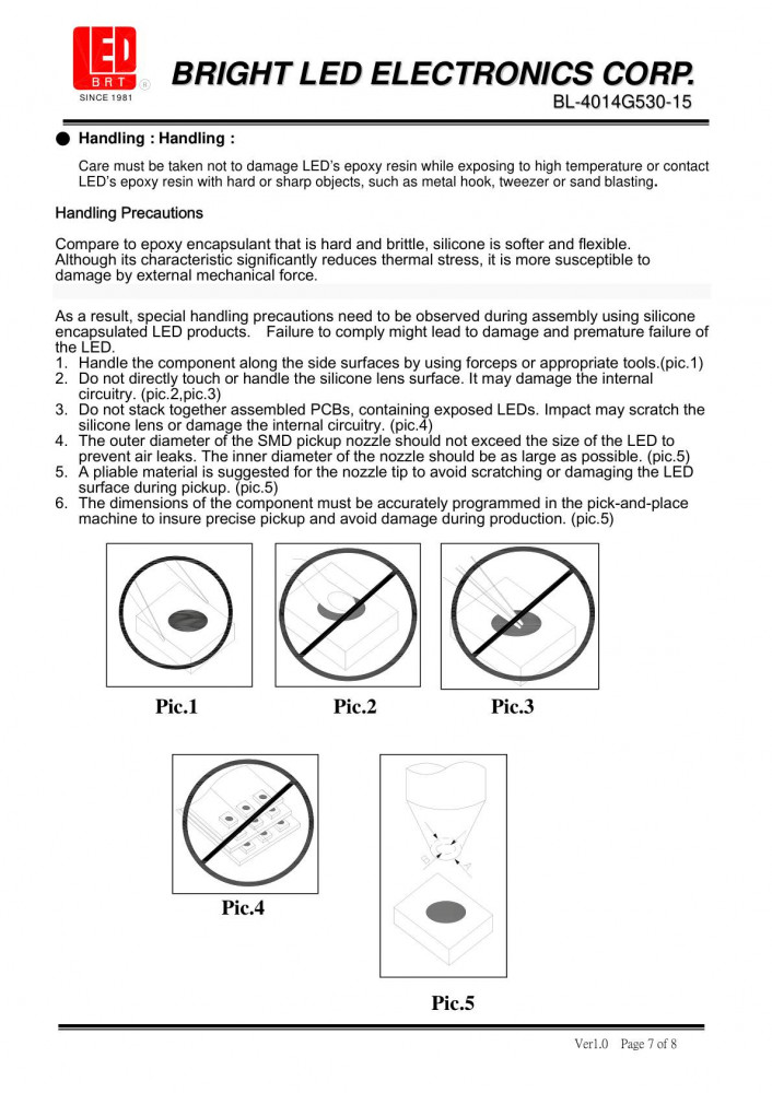BL-4014G530-15 datasheet page 7