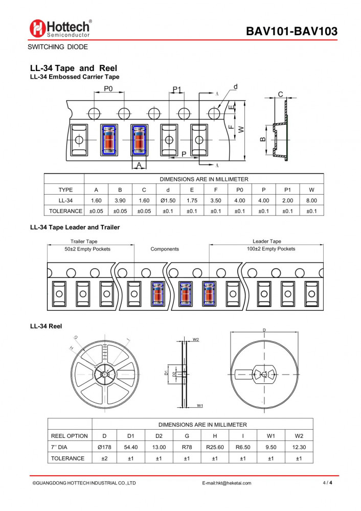BAV103 datasheet page 4