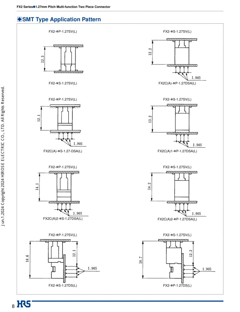 HRS FX2 datasheet page 8