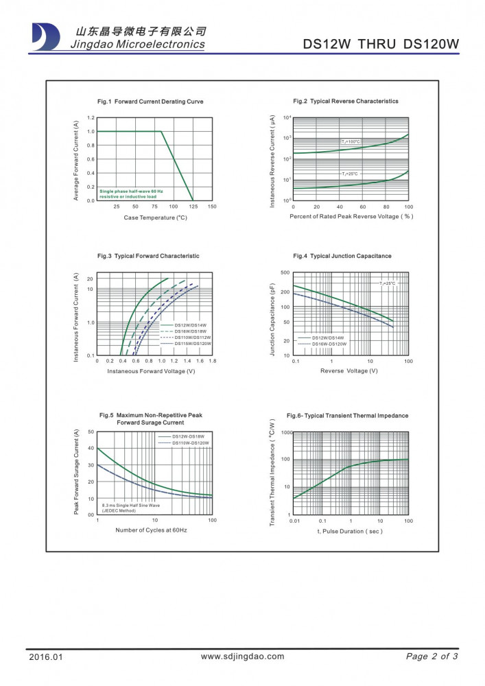 DS12W datasheet page 2