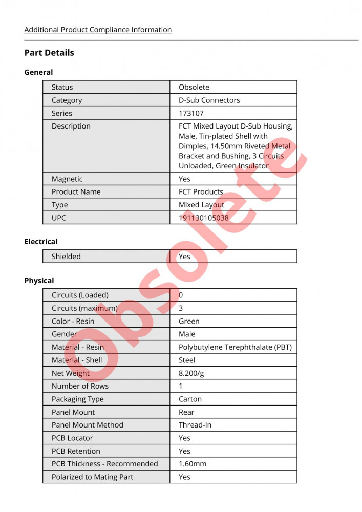 MOLEX 1731071026 drawing page 2
