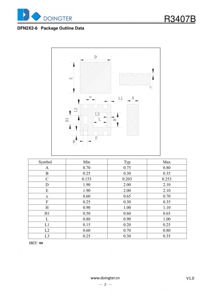R3407B datasheet page 5
