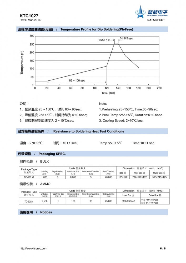 KTC1027 datasheet page 6
