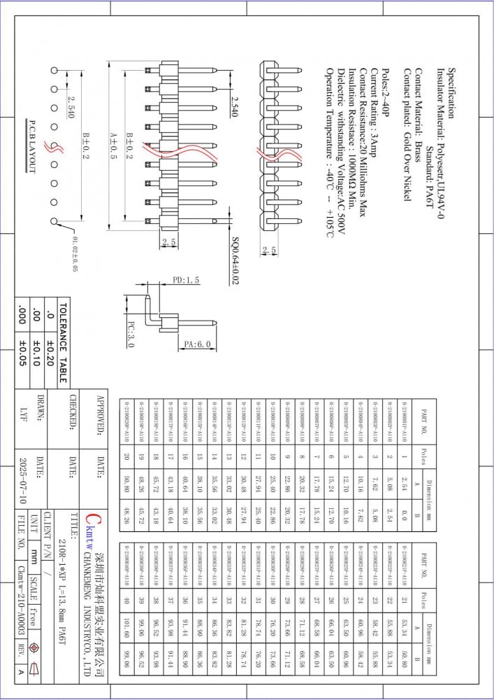 Ckmtw B-2100R02P-A110 technical document page 2