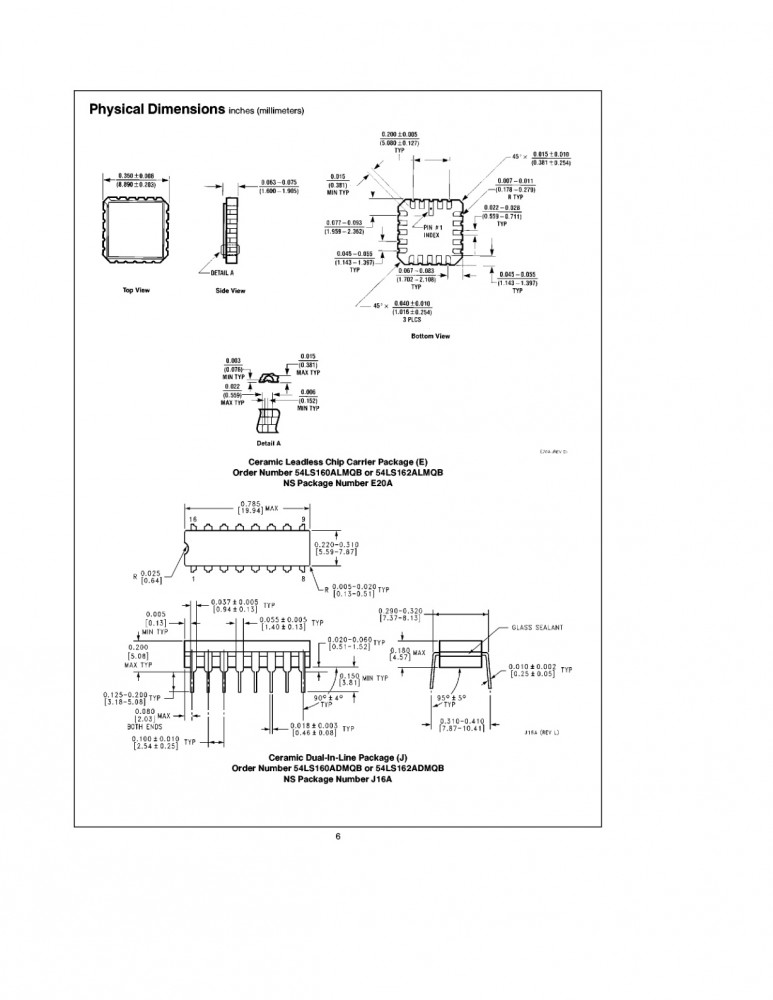 54LS162A datasheet page 7