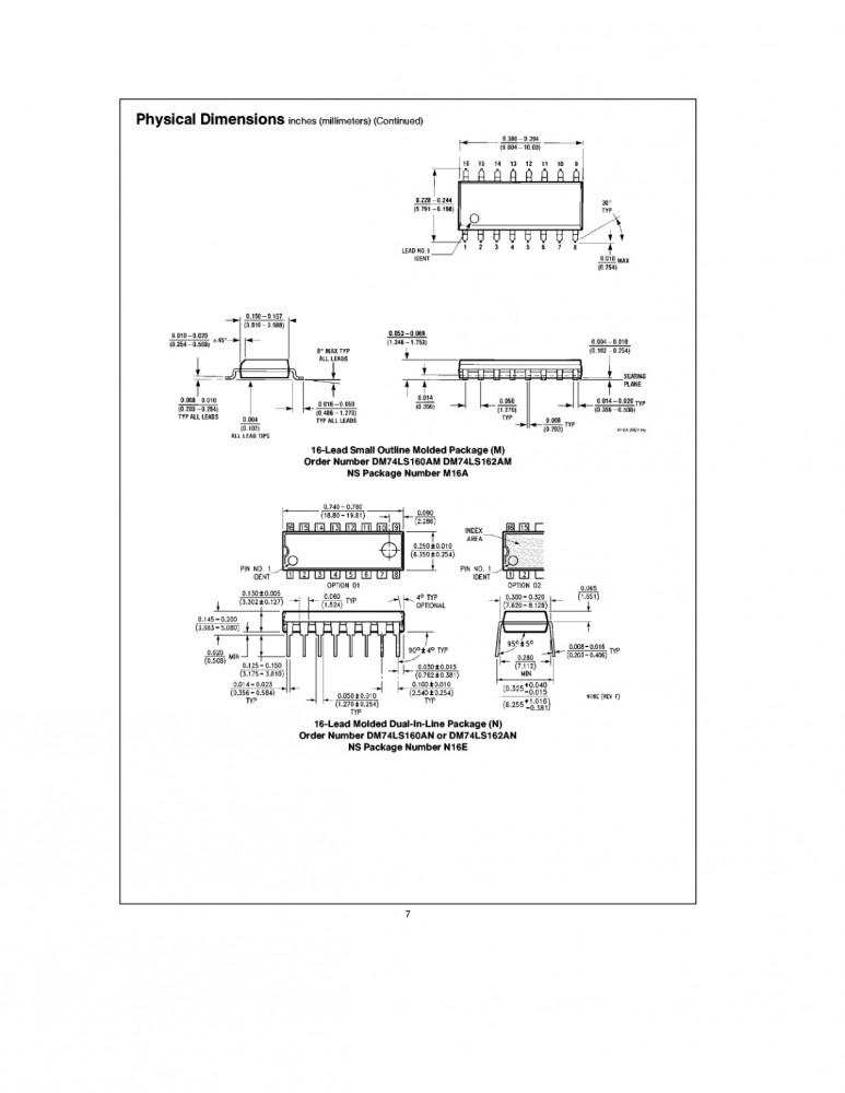 54LS162A datasheet page 8