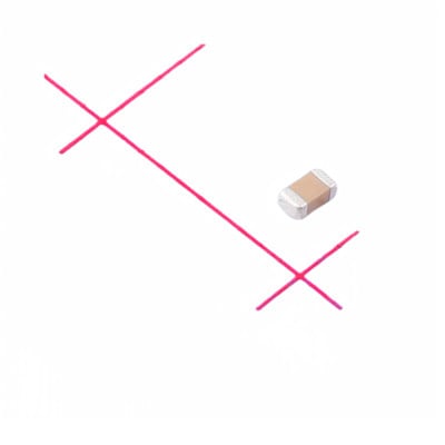 AIDE CAPACITOR 0805X7R681K251NT Ceramic Capacitor