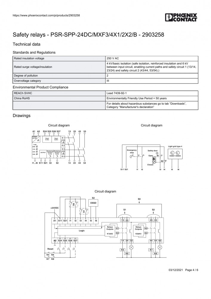 Phoenix Contact 2903258 product document page 4