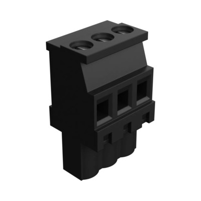 5.08mm Pitch Eurostyle Vertical Plug, Rear Wire Entry, 3 Circuits for sale