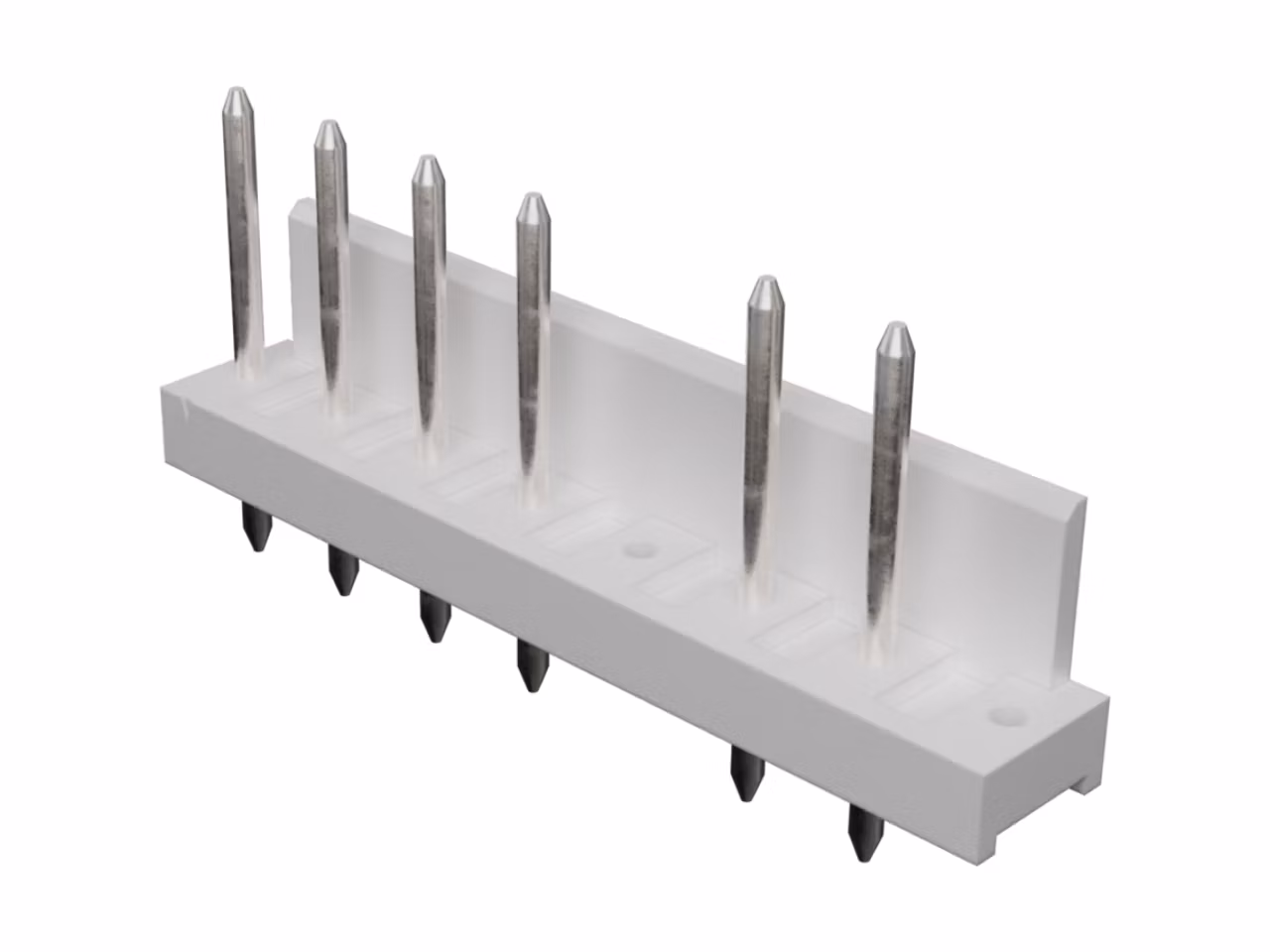 KK Header, Vertical, with Polarizing Backwall, 8 Circuits, Tin (Sn) Plating, Circuits 5,8 Voided for sale