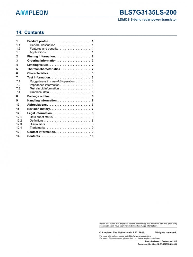 BLS7G3135LS-200U datasheet page 10