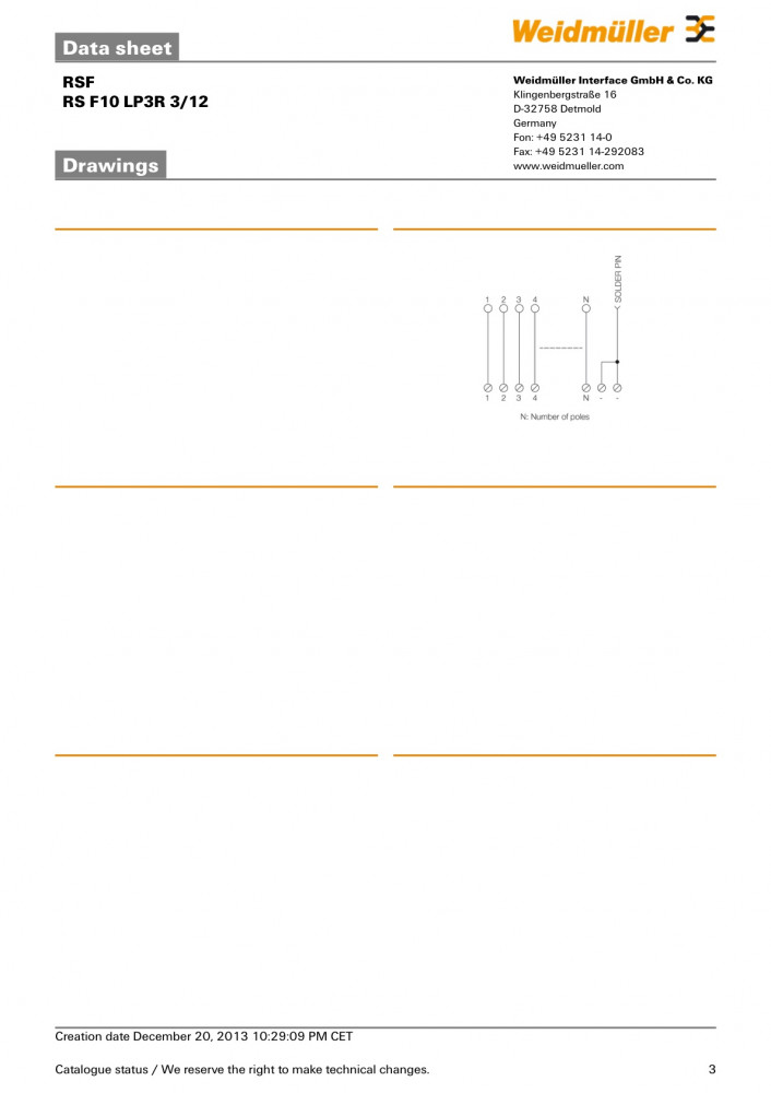 WEIDMULLER 8012850000 technical document page 3