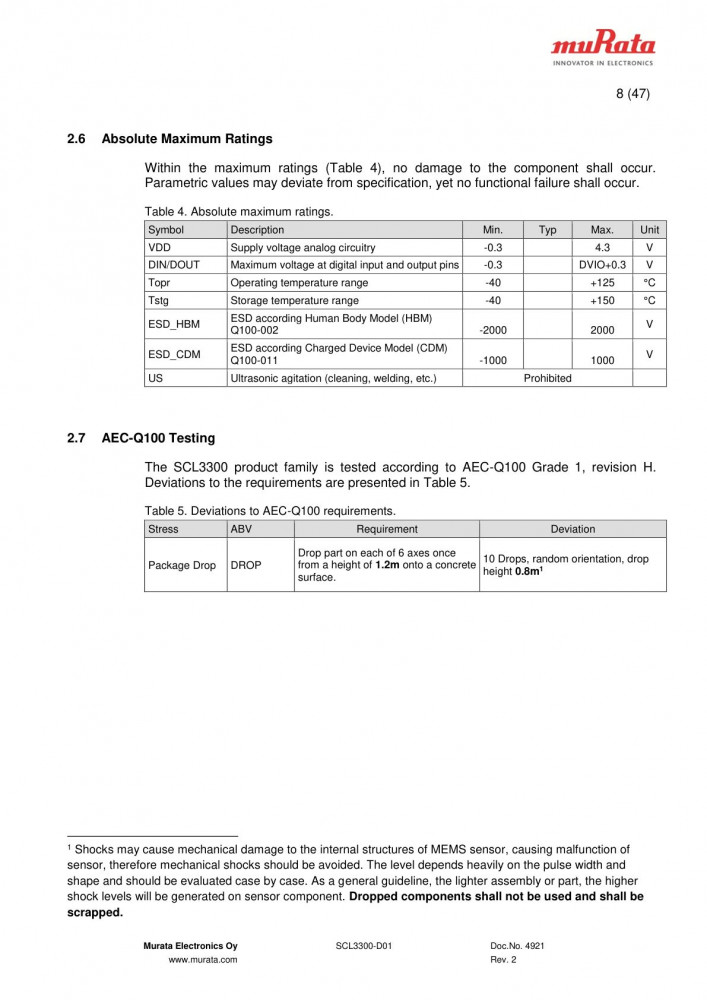 SCL3300-D01 datasheet page 8