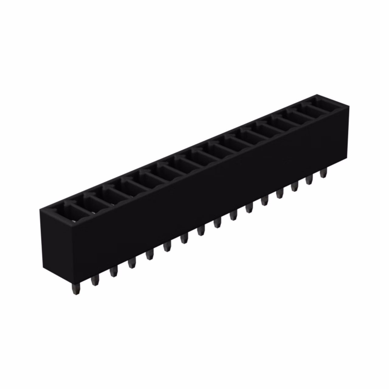 3.50mm Pitch Eurostyle Vertical PCB Header, 16 Circuits for sale