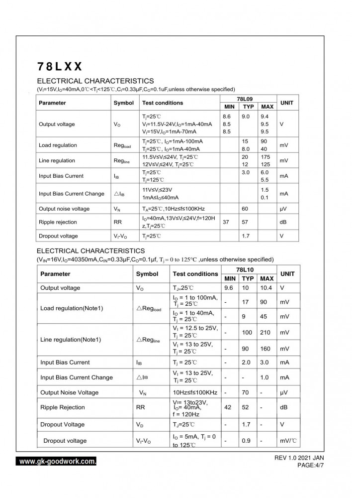GOODWORK 78L05 document page 4
