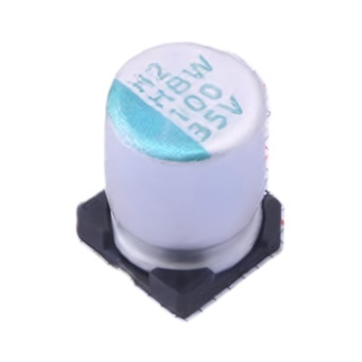 Lelon HBW151M1VTR-0810K Aluminum Polymer Capacitor