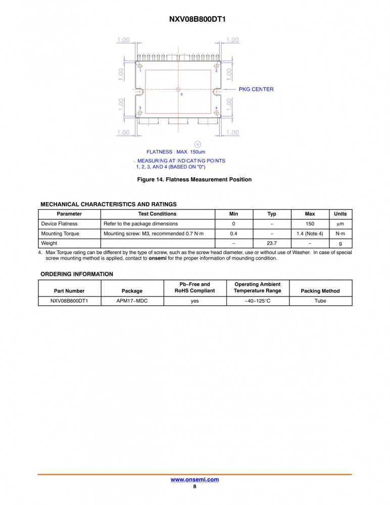 NXV08B800DT1 datasheet page 8