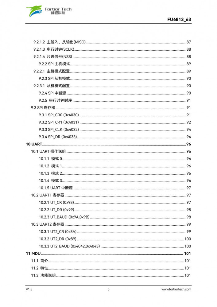 FU6863Q datasheet page 5