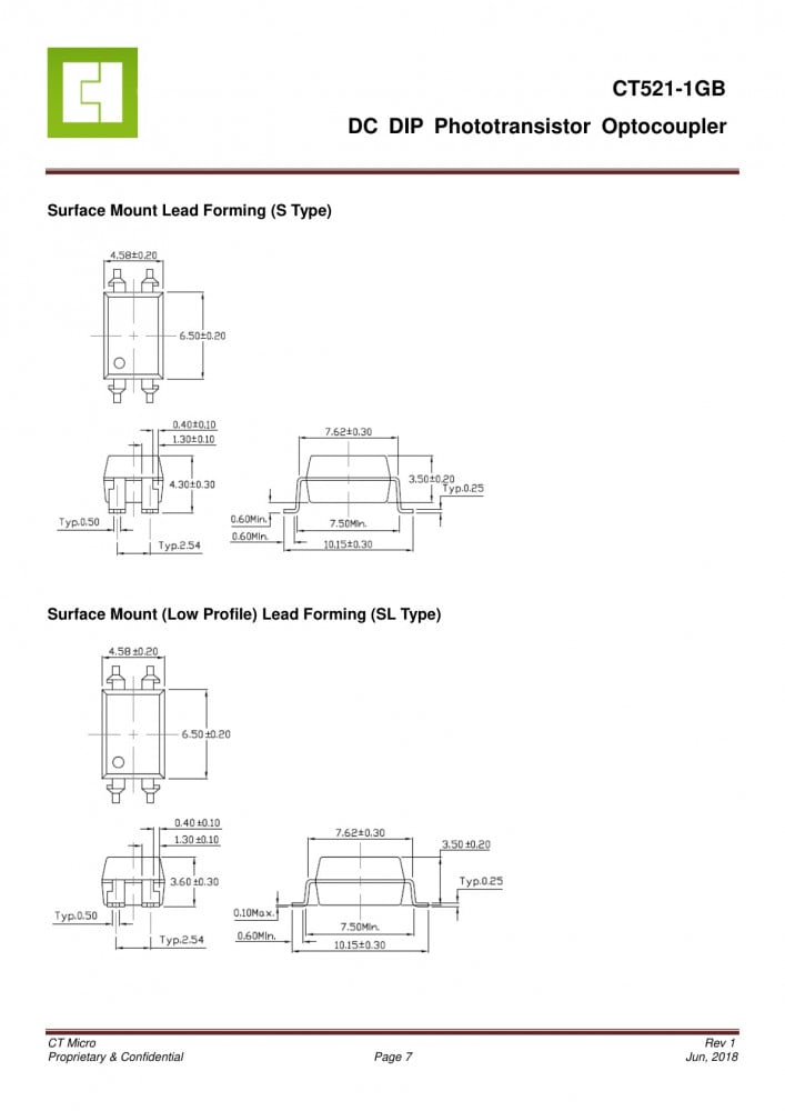 CT521GB datasheet page 7
