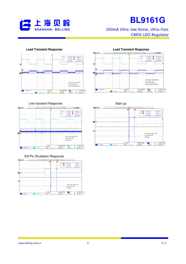 BL9161G datasheet page 6