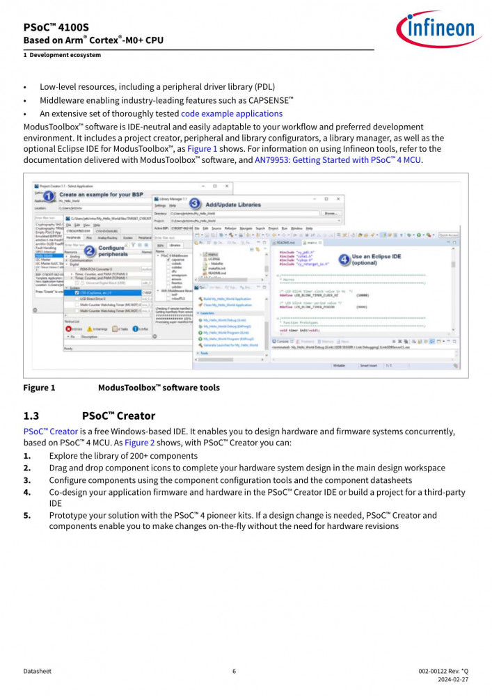 CY8C4125LQI-S423T document page 6