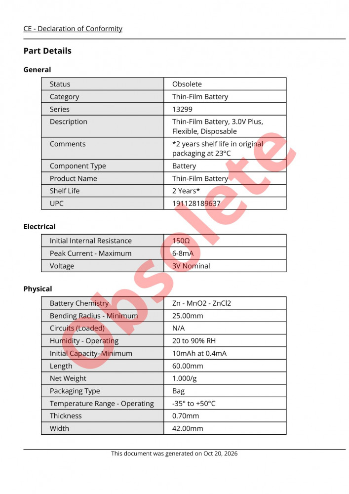 MOLEX 132990001 technical drawing, page 2